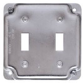 4-Inch Flat Corner Double Toggle Switch Box Cover - Boonville, NY - Up ...