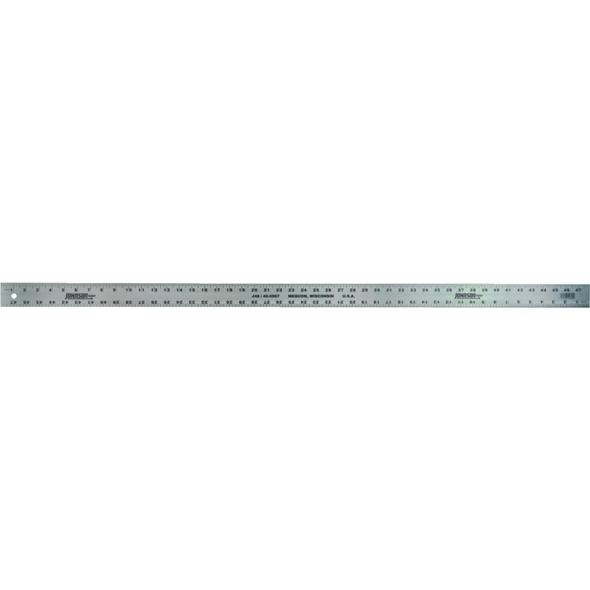 Johnson Level 72 In. Heavy-Duty Aluminum Straight Edge Ruler ...