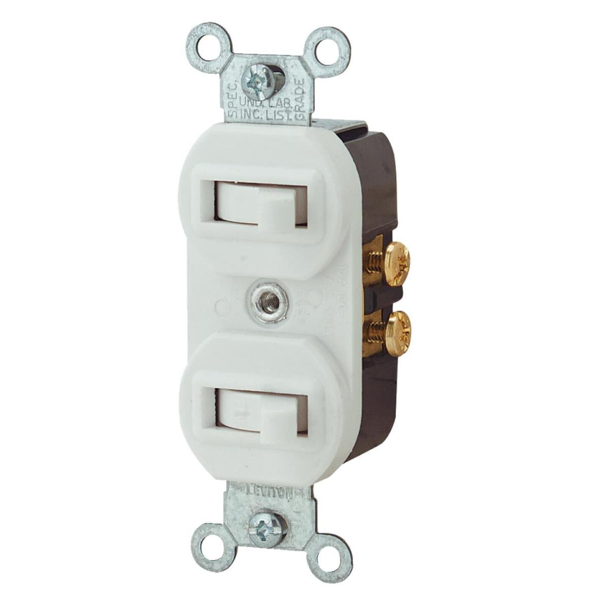 Leviton Single Pole & 3-Way White 15A Duplex Switch - Boonville, NY ...